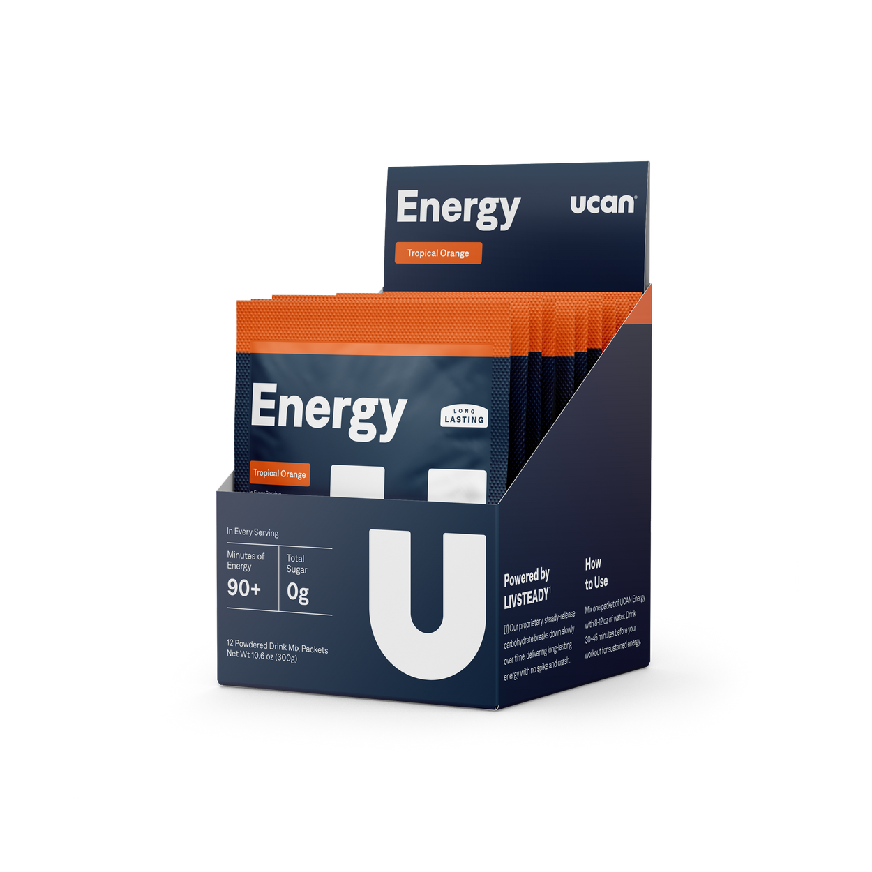 Tropical Orange Energy Powder Packets | UCAN